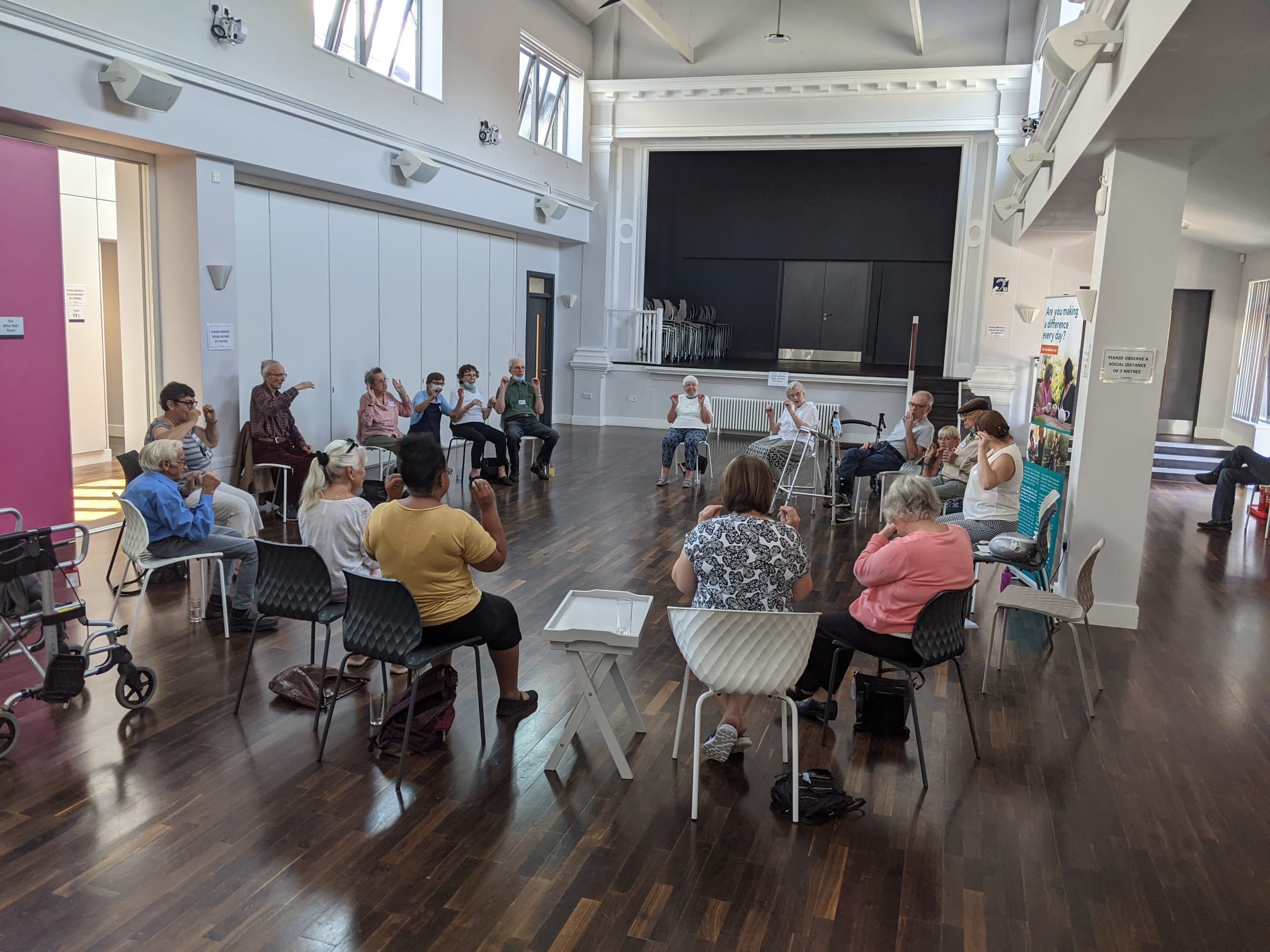Gymnastics expertise helps Farnham people living with dementia get ...